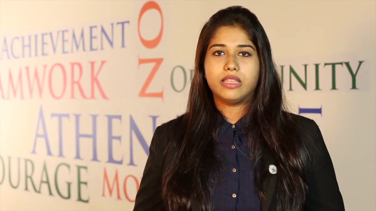 Athena Student Bytes - Preethy Cherian (2017-19) - YouTube