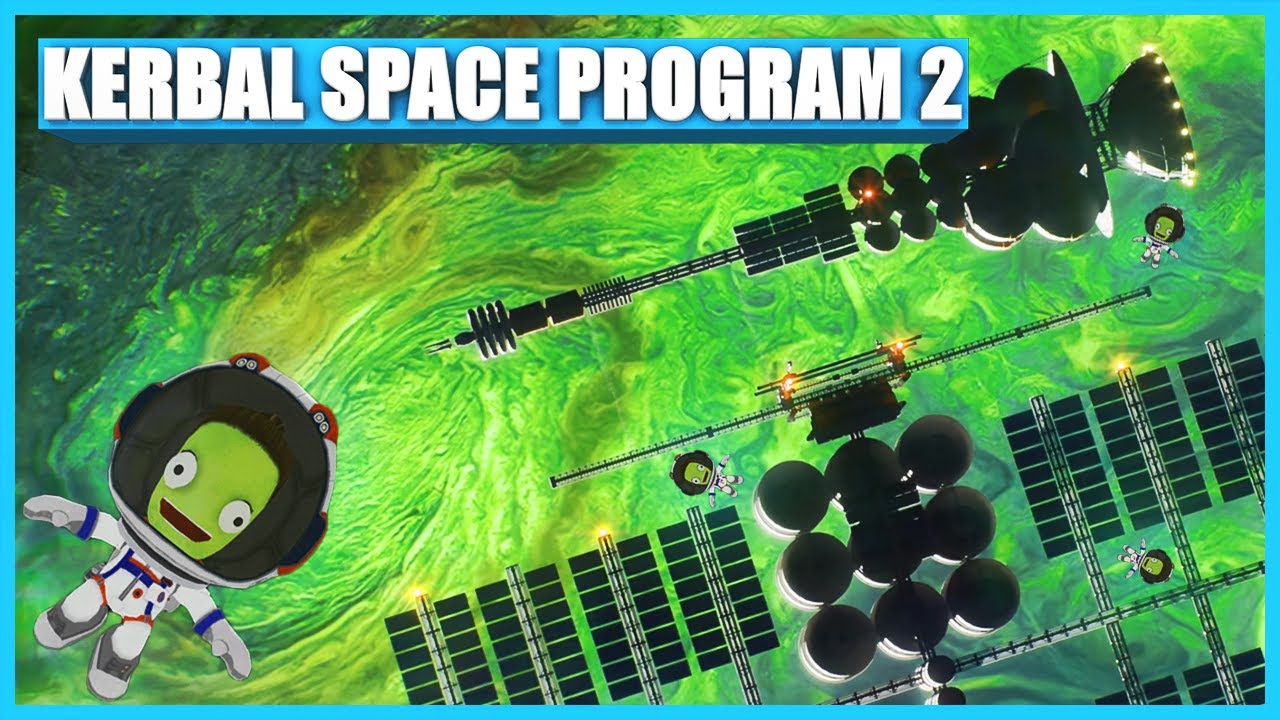 Ранний геймплей Kerbal Space Program 2 - YouTube