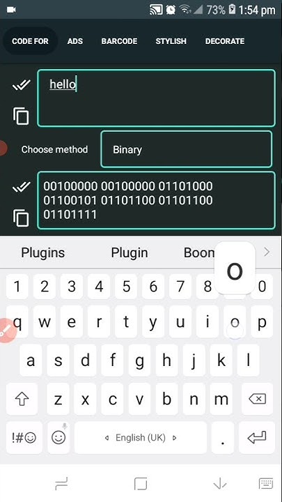 how to text convert binary code @CeylonGeekShow subscribe - YouTube