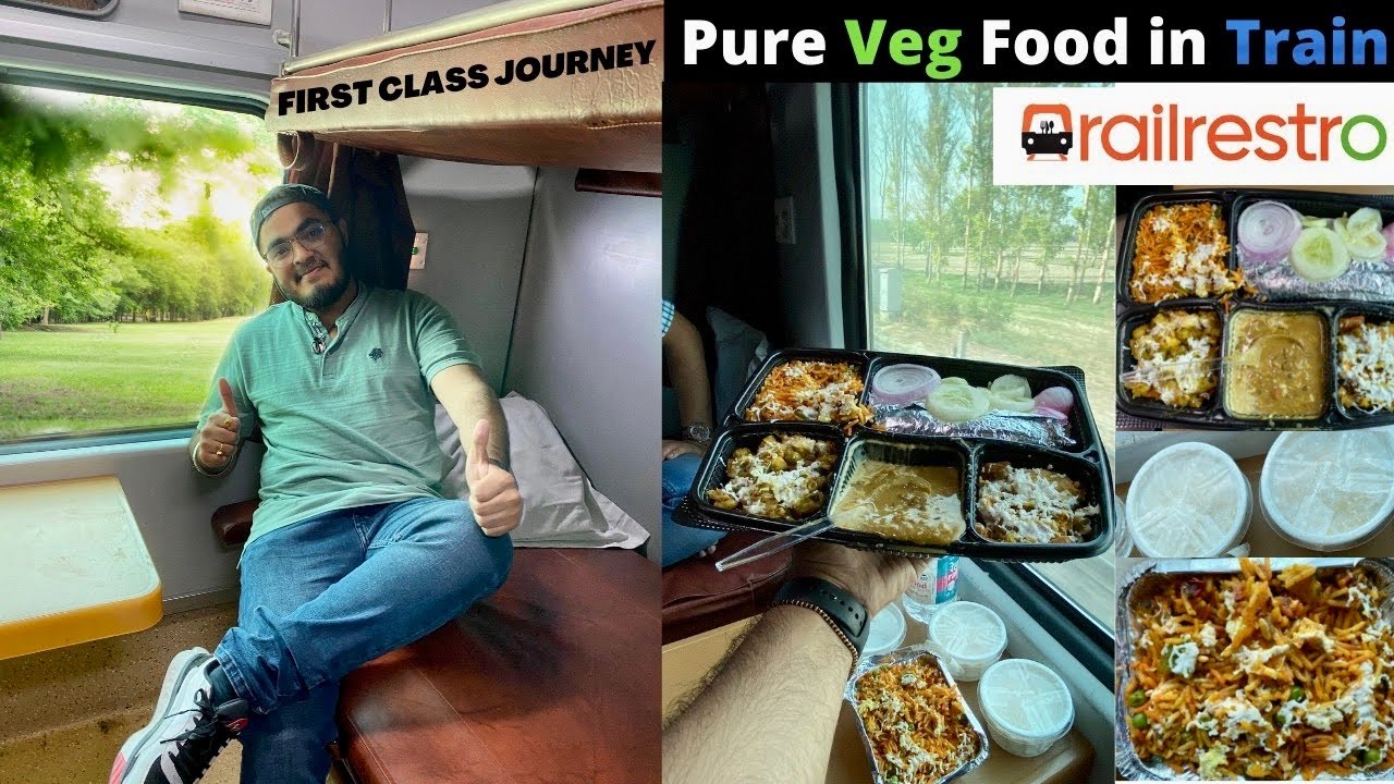 Goa Sampark Kranti Express Journey *Delicious Pure Veg Food in Train ...