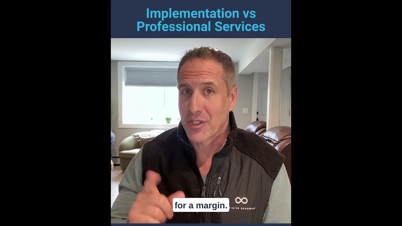 SaaS Implementations vs Professional Services - YouTube