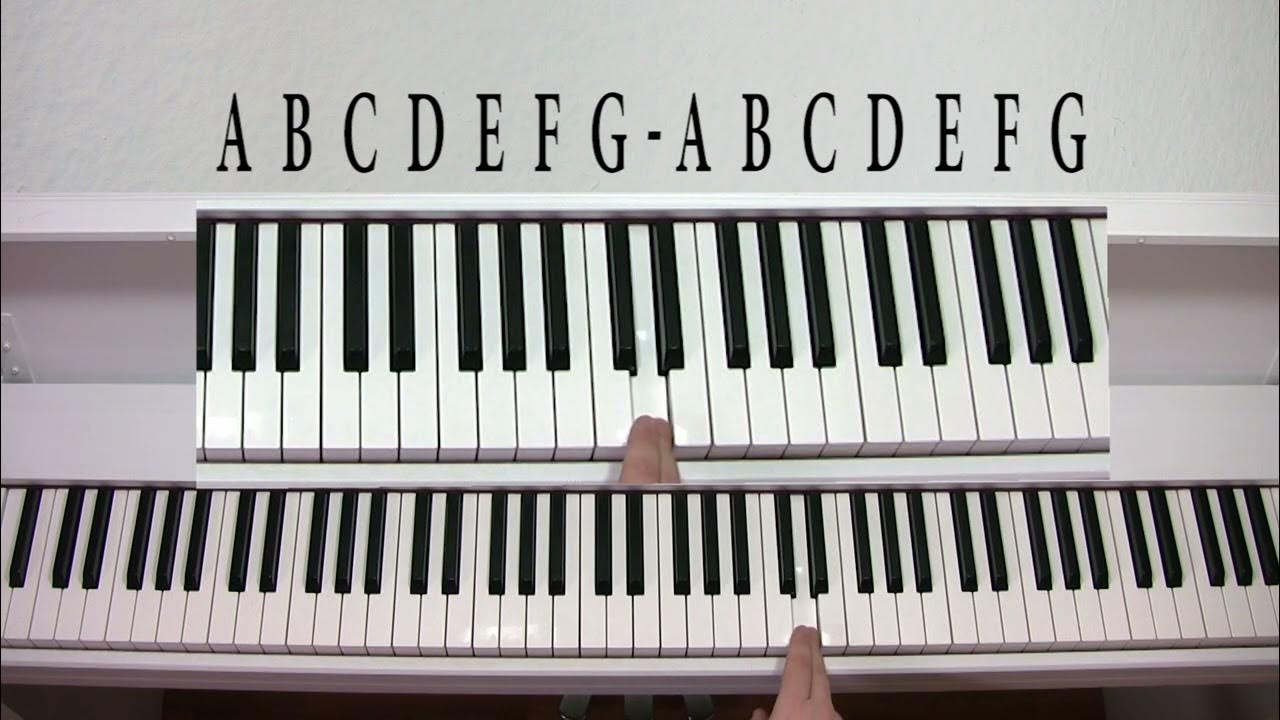 Musical alphabet (theory lesson 04) - YouTube