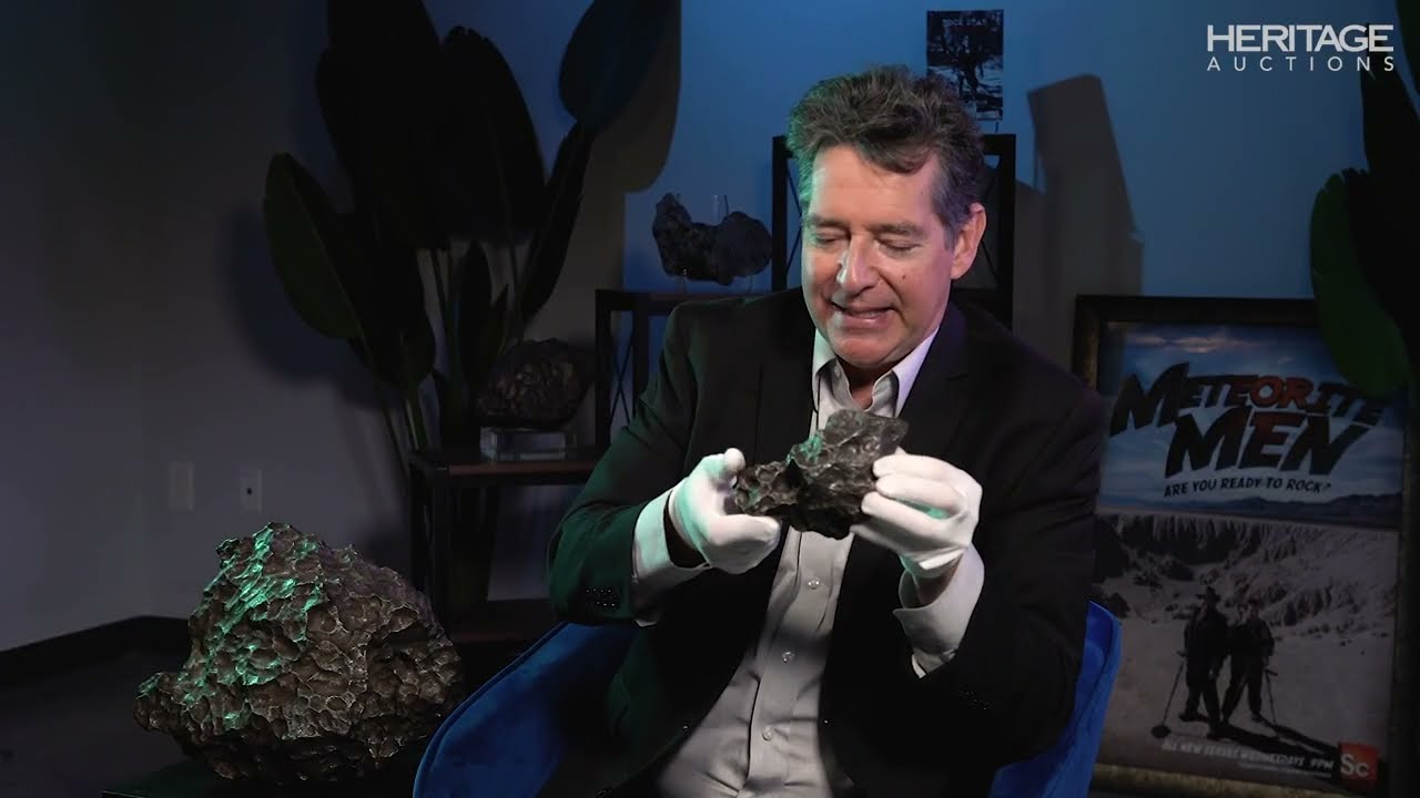 Geoff Notkin describes his Campo del Cielo meteorite - YouTube