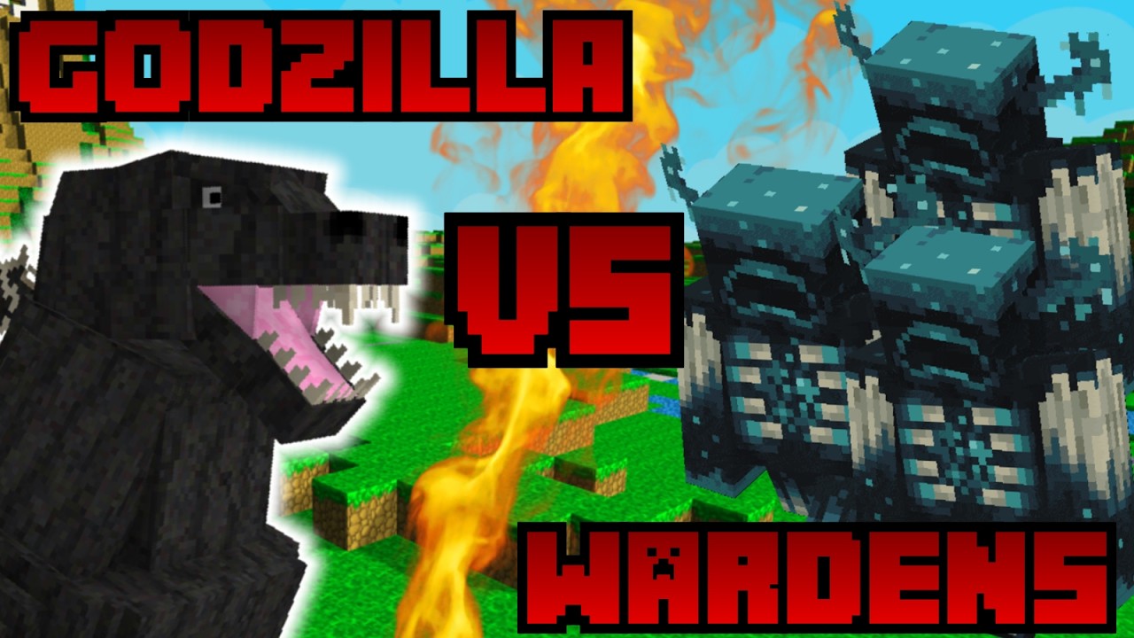 How many wardens does it take to KILL GODZILLA? | Minecraft - YouTube