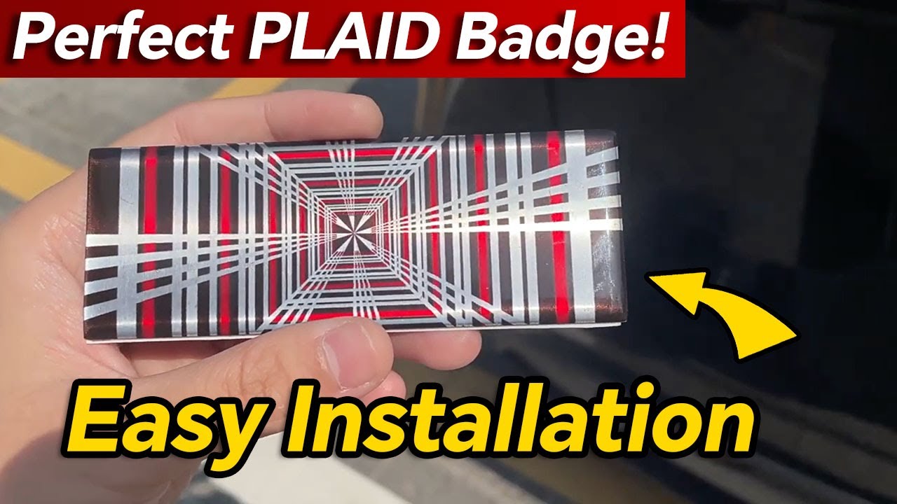 Tesla PLAID Badge - YouTube