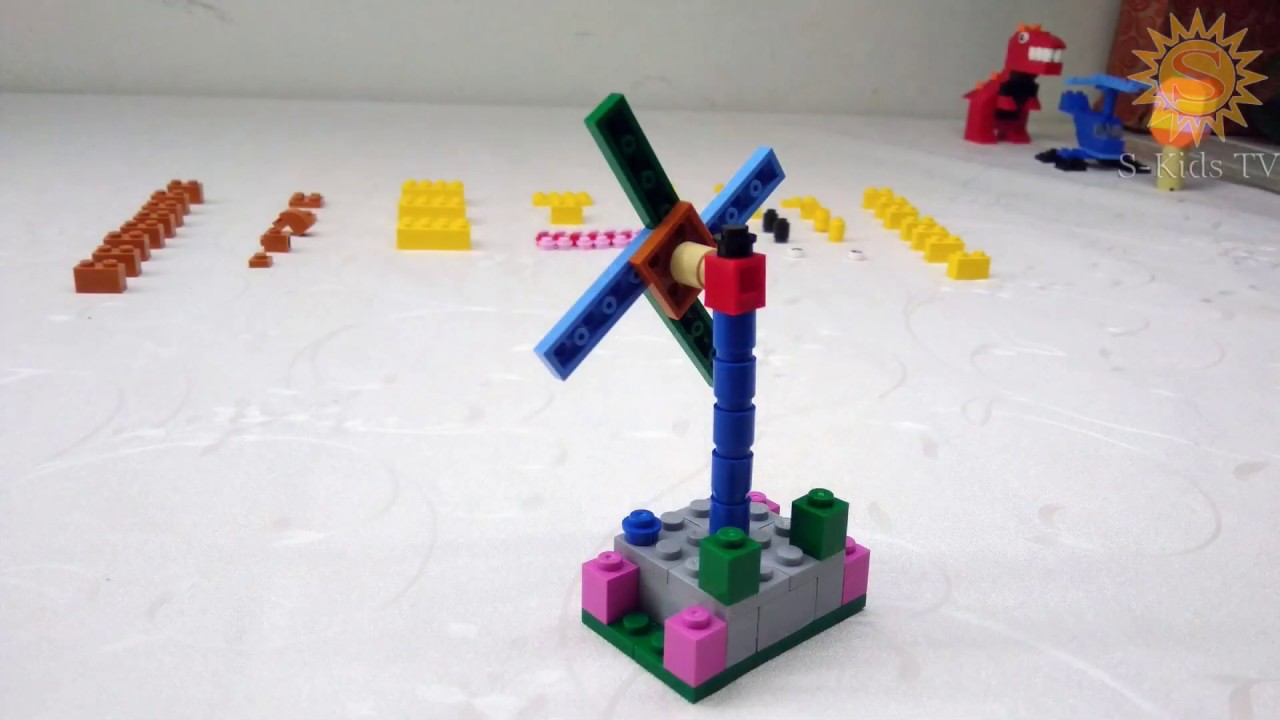 LELE BROTHER 8528 Assemble a windmill - Lắp ráp LEGO cối xay gió - YouTube