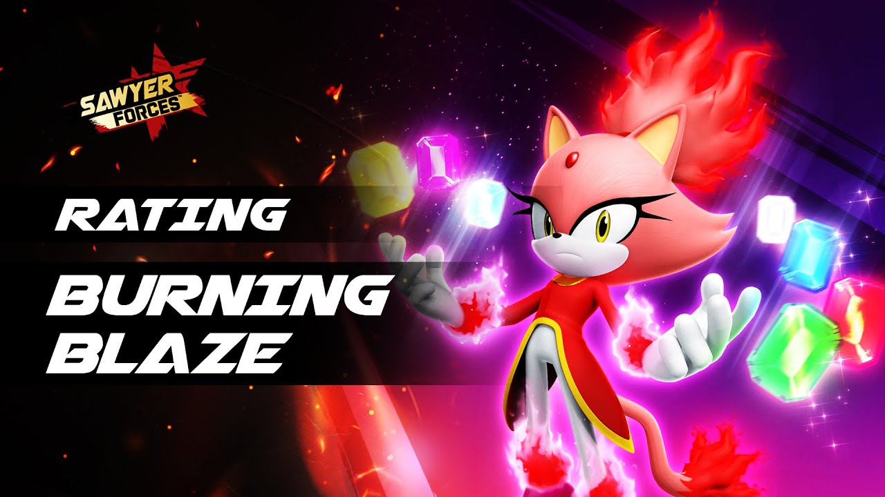 Sonic Forces Speed Battle: Rating BURNING BLAZE - YouTube