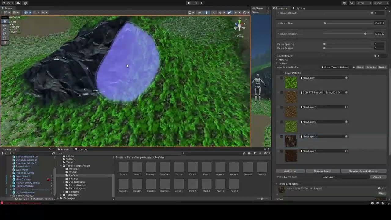 Game Editing Time-Lapse - Terrain Creation #3 [Unity] - YouTube