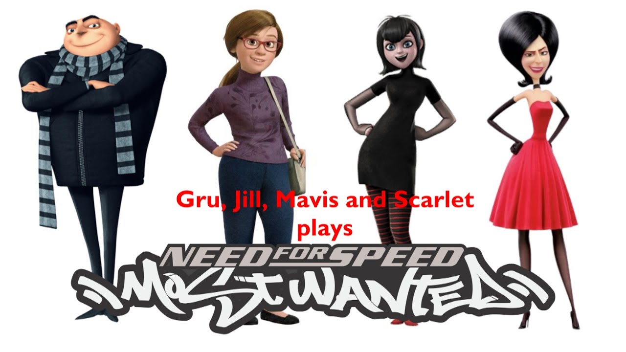 Gru plays Need for Speed Most Wanted (2005) (with Jill, Mavis and ...