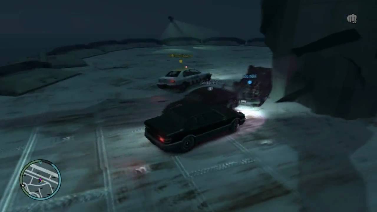 GTA 4 PC - Demolition Derby on Custom Arena - YouTube