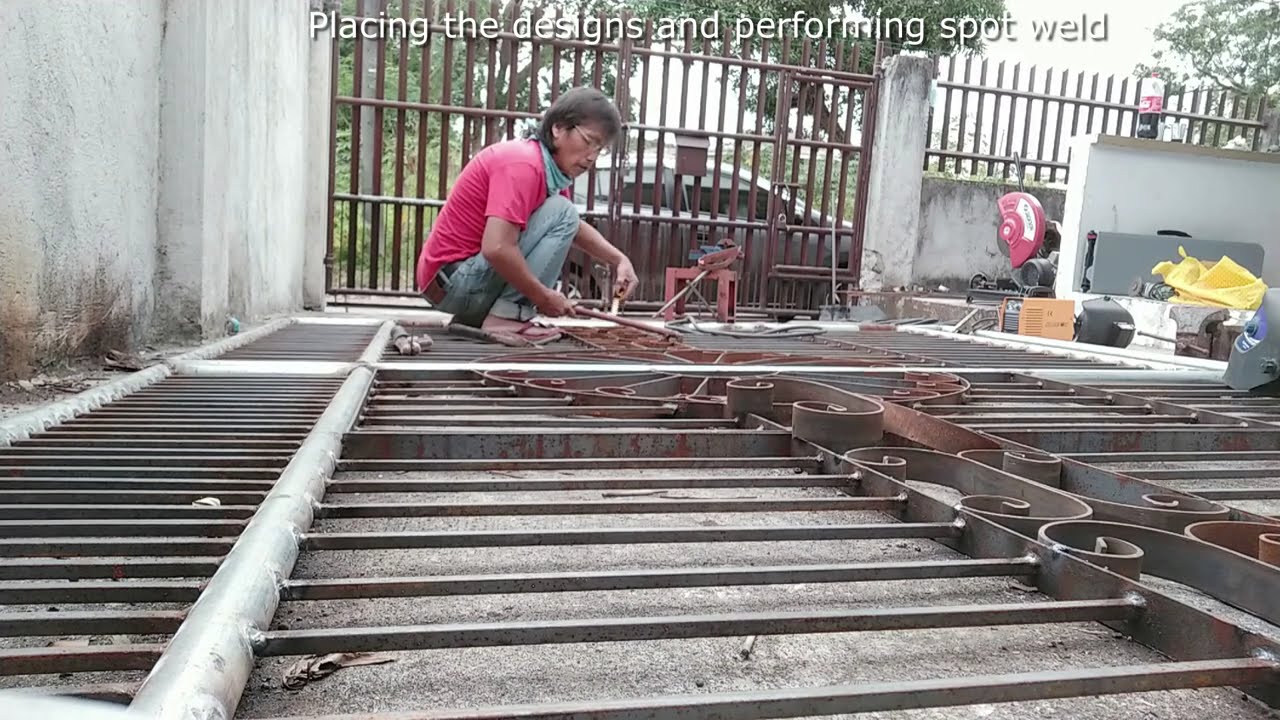 GATE MAKING Part 5 | How to make a metal gate? - YouTube