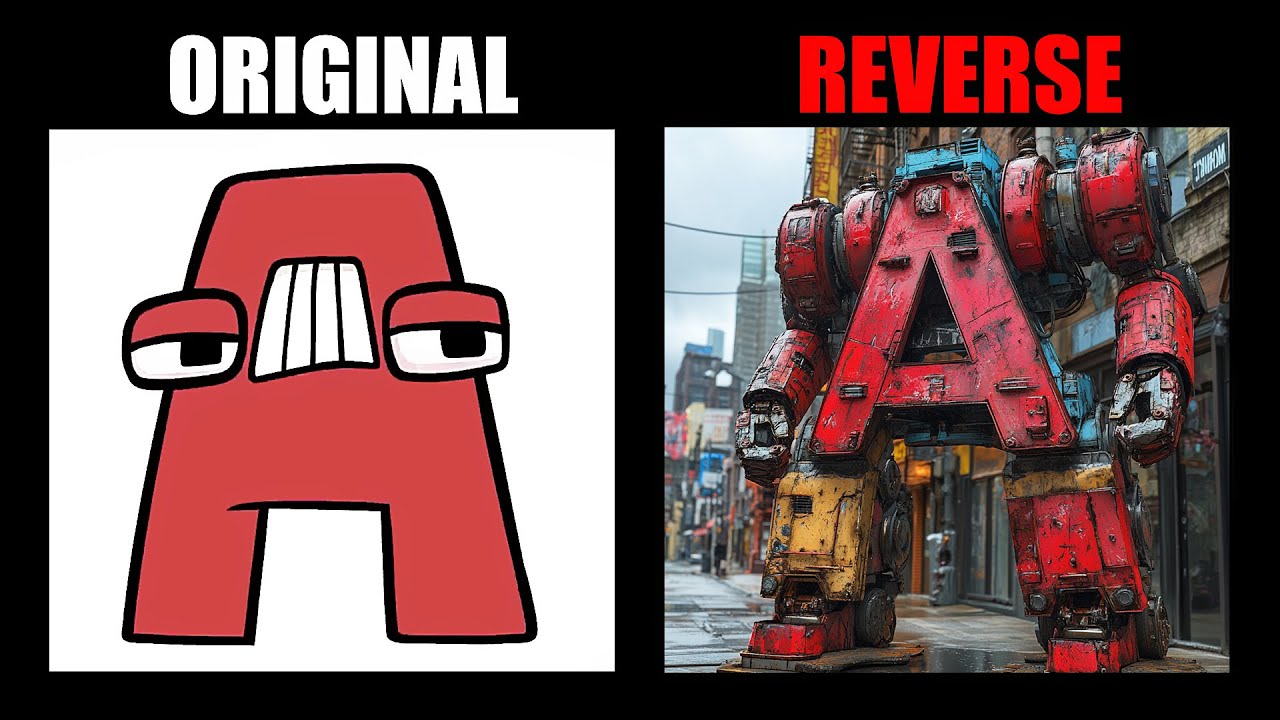 Reverse Alphabet Lore But Made From Transformer (A-Z...) - Alphabet ...
