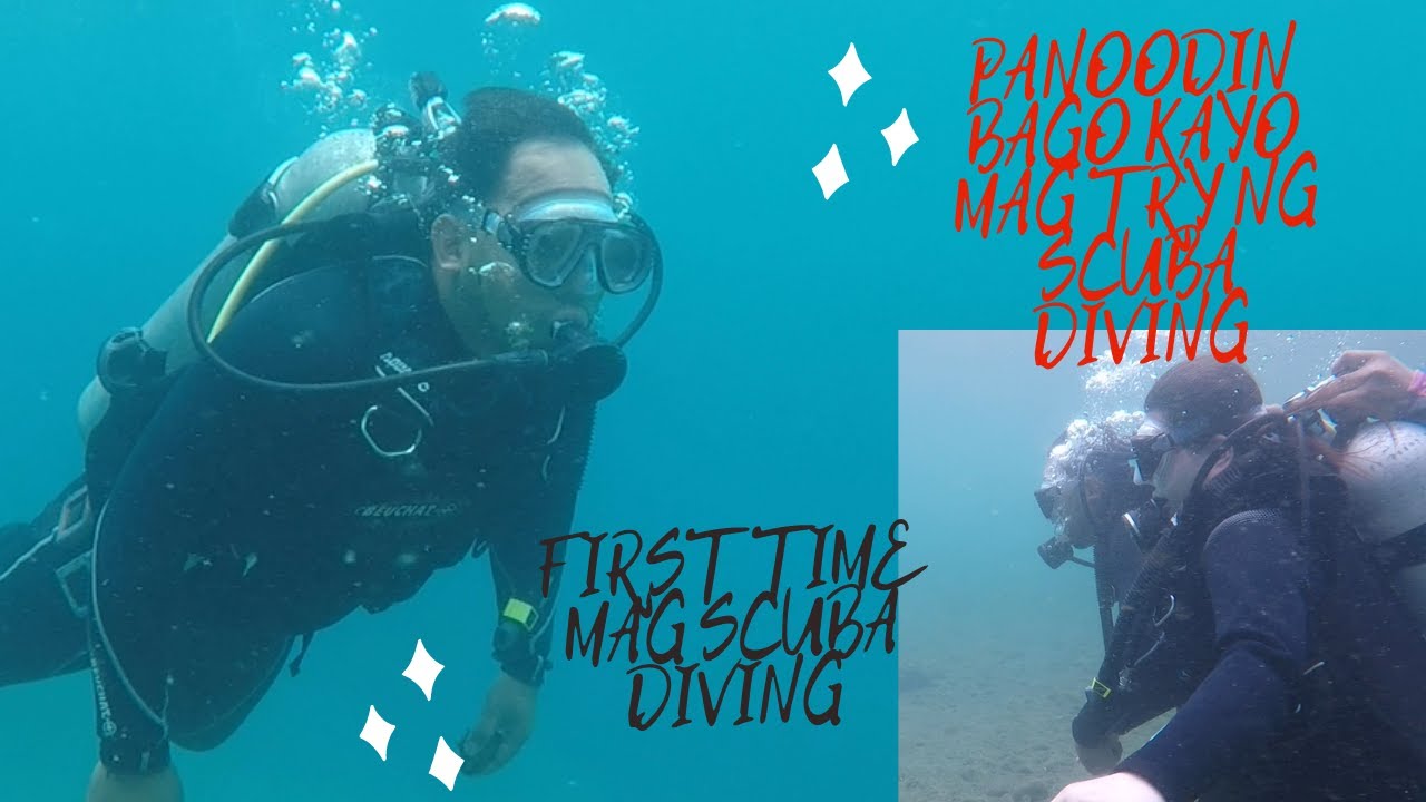 FIRST TIME SCUBA DIVING AT ALTAMARE DIVE AND LEISURE RESORT AT ANILAO ...