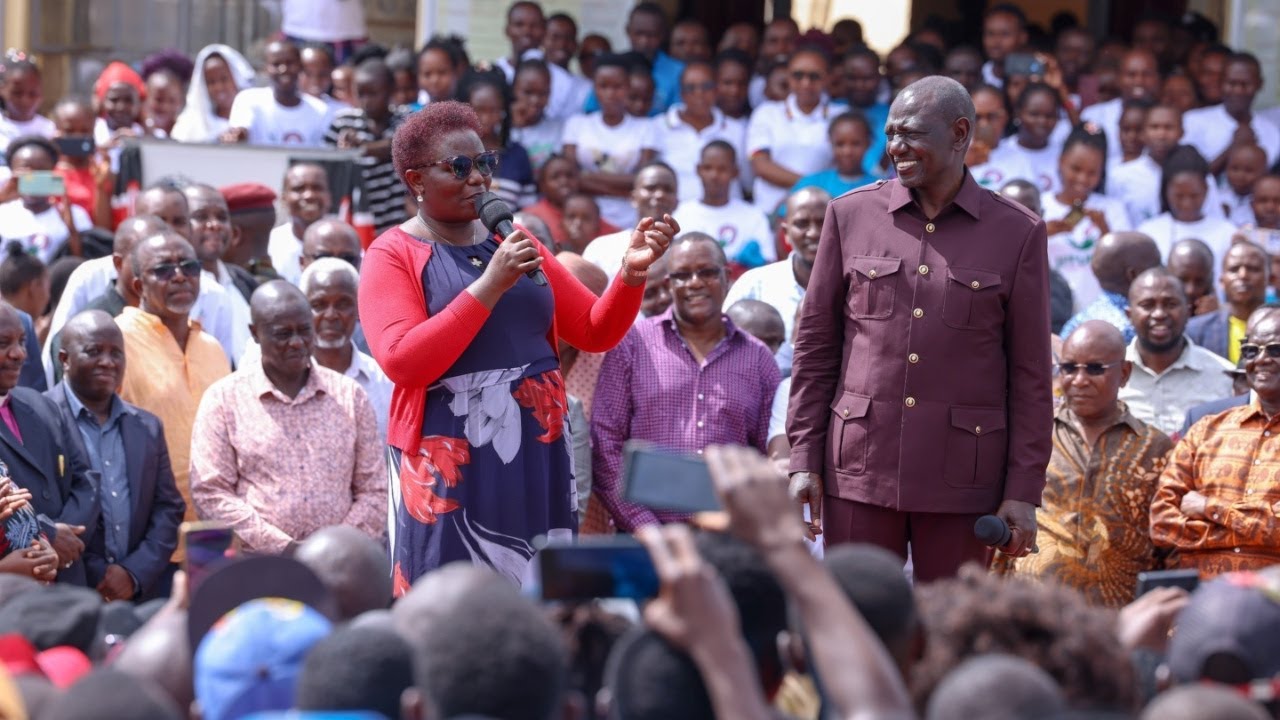 LIVE!! President Ruto, DP Gachagua & Governor Kawira Mwangaza in South ...