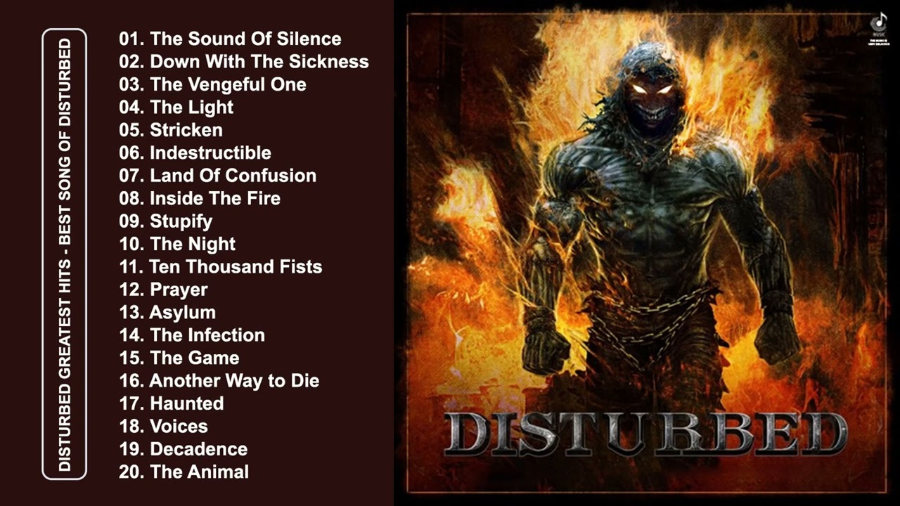 D I S T U R B E D Greatest Hits Full Album Top 30 Best Songs Of D I S T ...