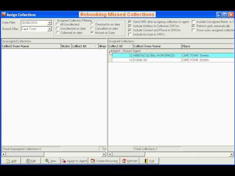 Parcel Perfect - Rebooking a Missed Collection - YouTube