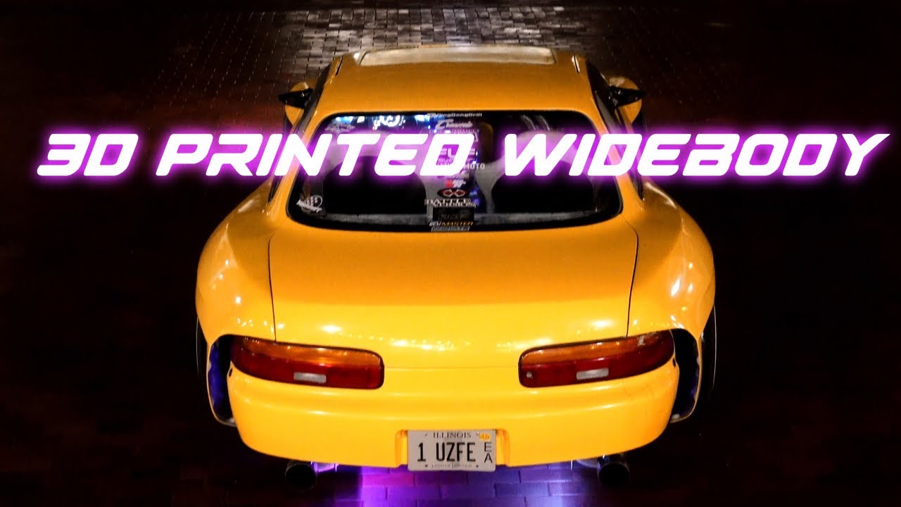Building a 3D Printed Widebody Kit in 10 Minutes - YouTube