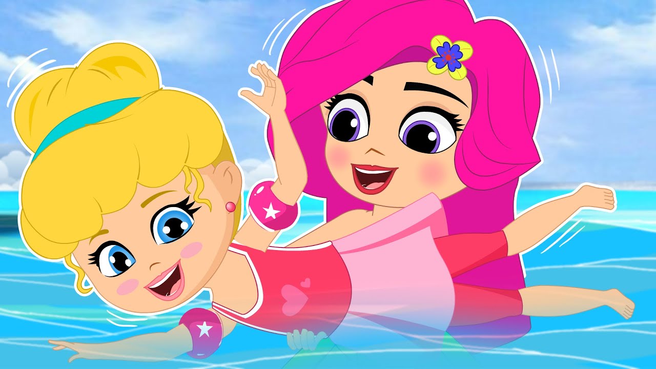 Princess Swimming Song | Princess Rhymes for Kids - YouTube