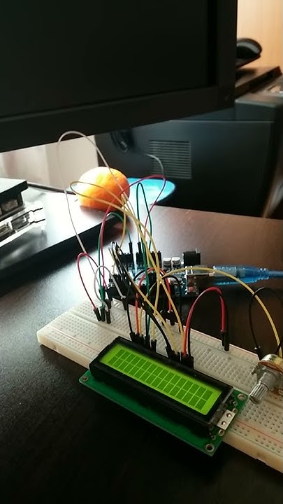 Arduino + LM35 + LCD test - YouTube