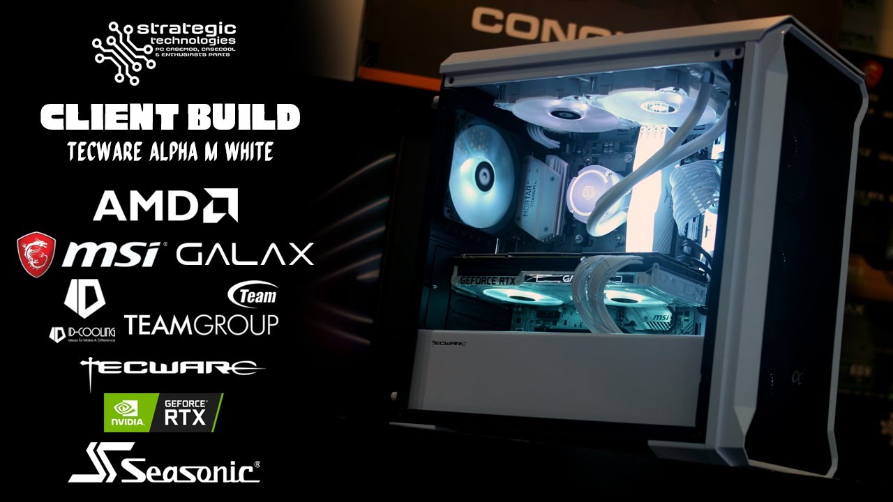 Client Build: Renzo Villanueva | BACOLOD CITY | Tecware Alpha M White ...
