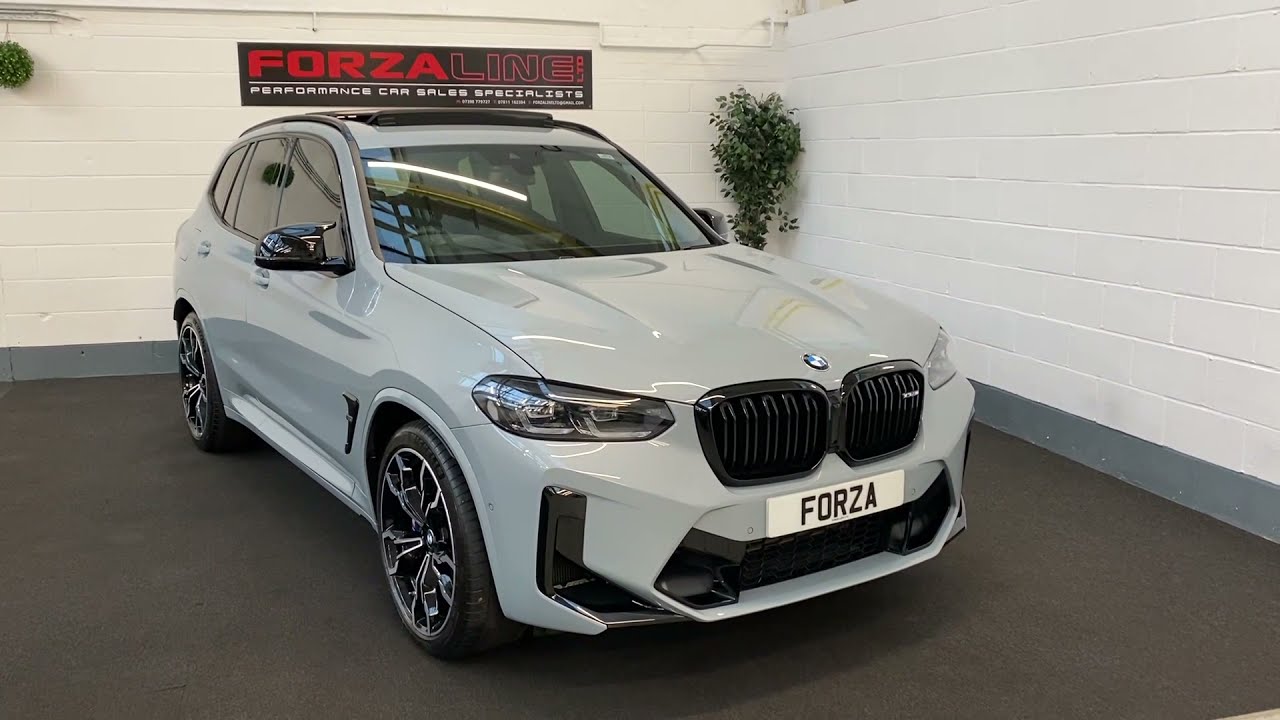 *THE NEW BMW X3 M COMPETITION* Ready to go, HUGE SPEC, Brooklyn Grey ...