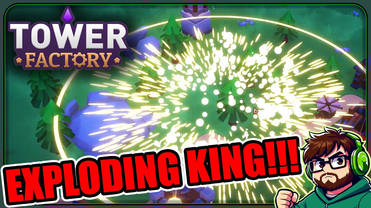 Tower Factory: Maxed Out, King Boss Crushed, Secret Unlocked - YouTube