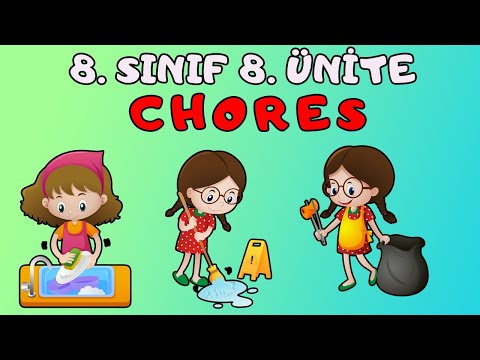 LGS İNGİLİZCE 8.SINIF 8.ÜNİTE KELİMELERi VE KONU ANLATIMI | CHORES
