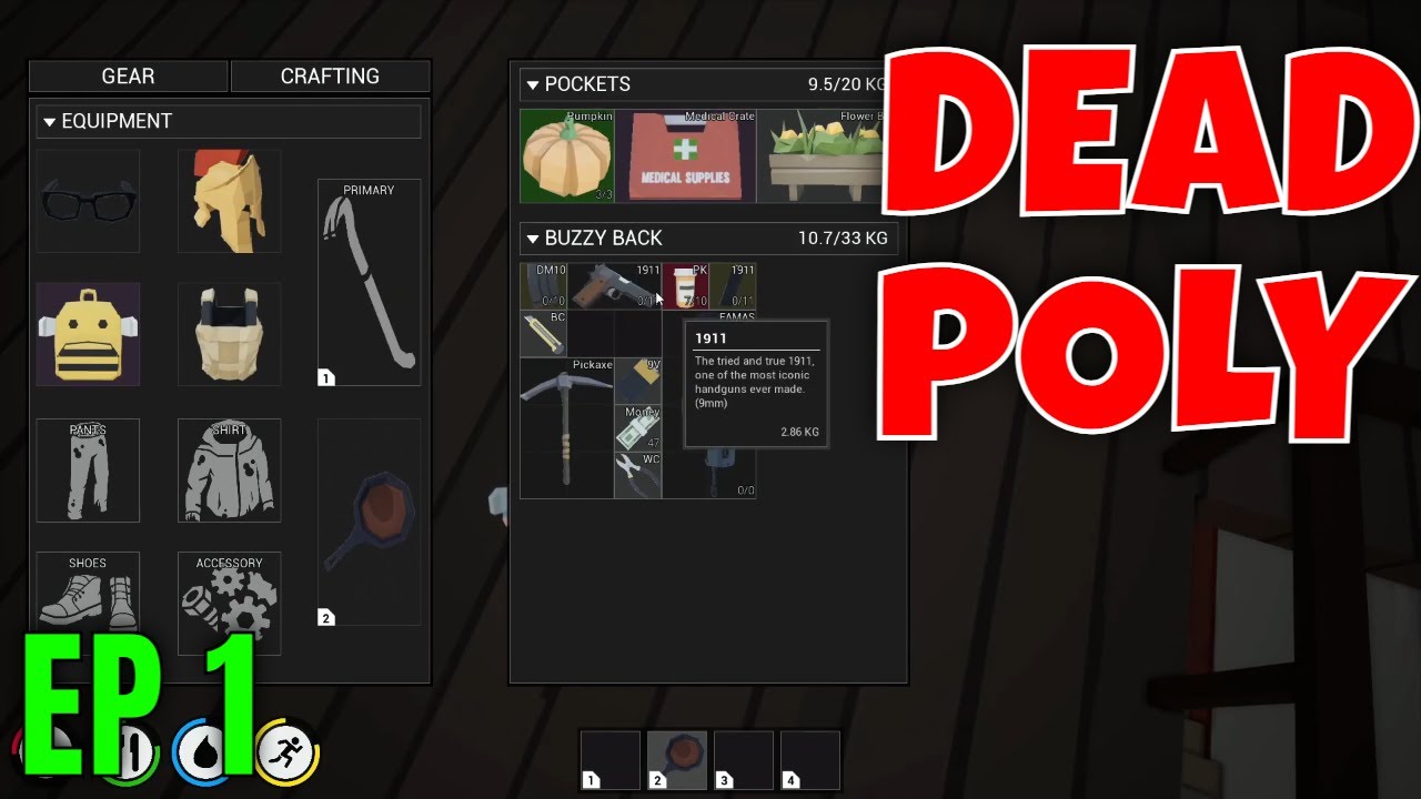 DeadPoly Let's Play EP 1 || Finding a base - YouTube