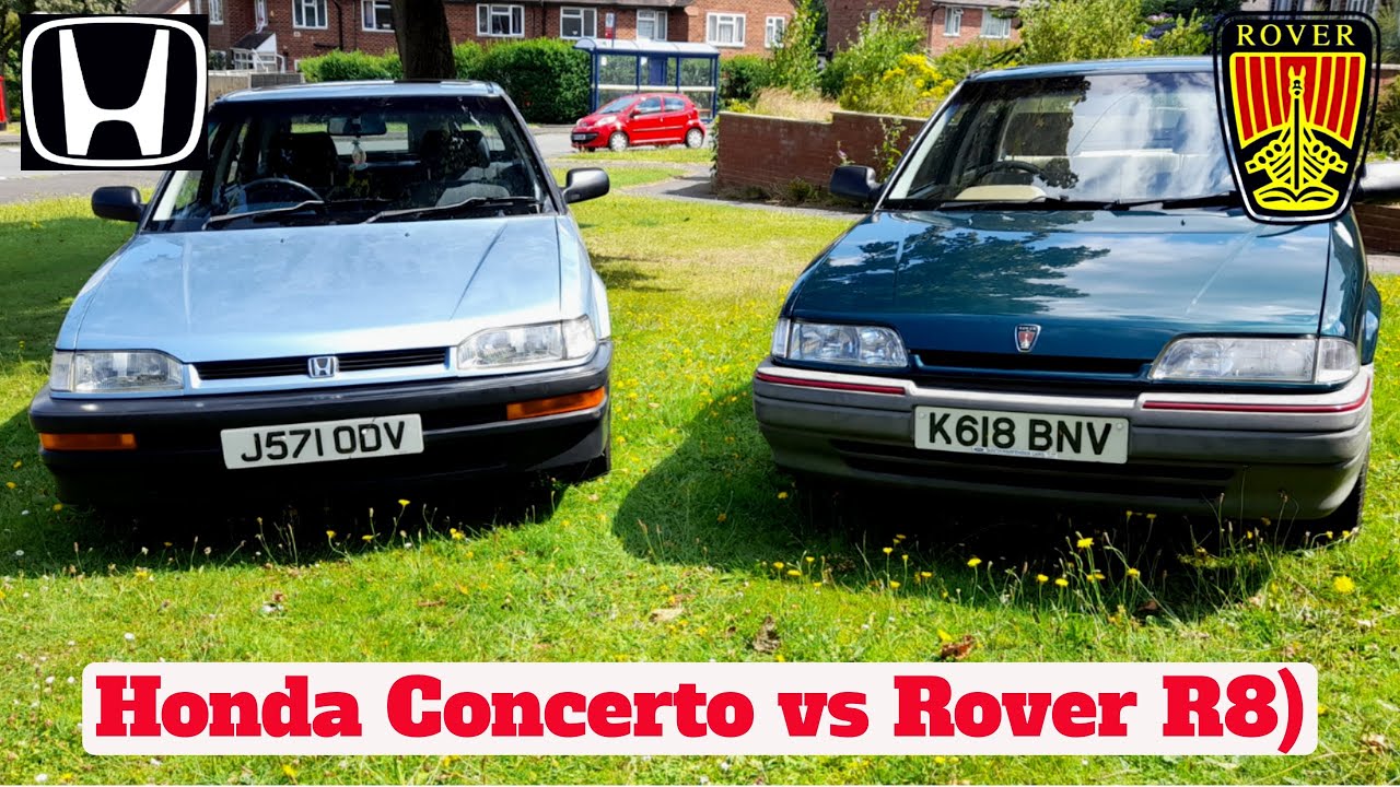 The Ultimate Honda/Rover Comparison - Concerto vs R8 - YouTube