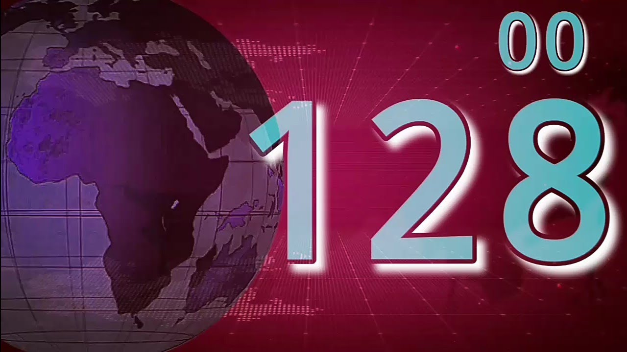 128 Seconds Countdown (2 Min 8 Secs) Timer Remix BBC World News Countdown 2023, Extended Version ...