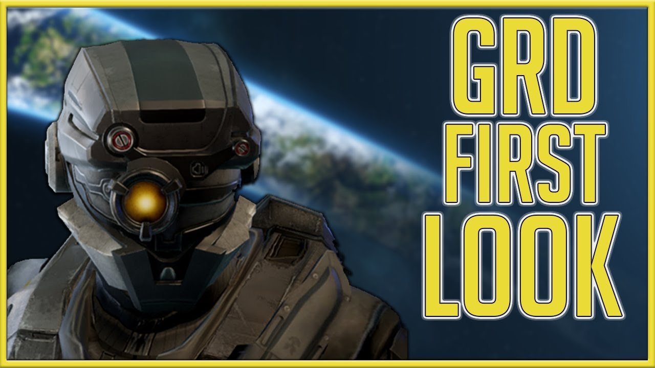 Halo Reach GRD Helmet MCC | First Look - YouTube