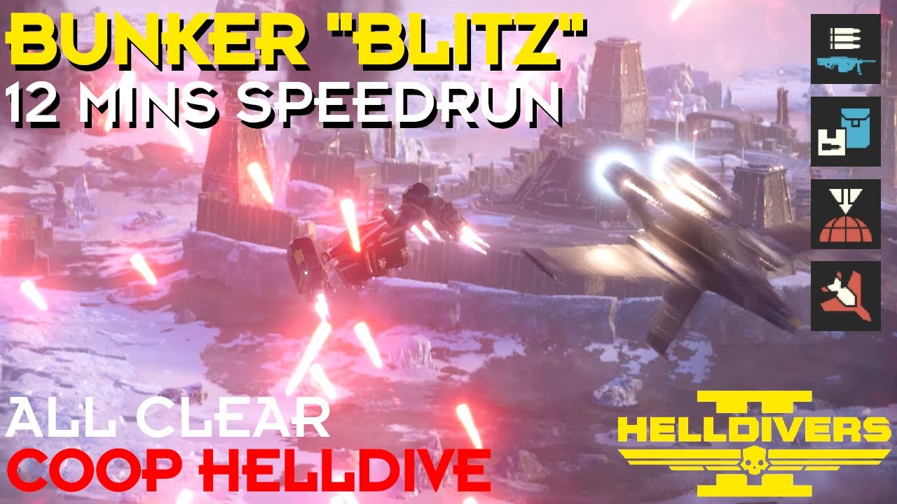 Helldivers 2 // Bunker Blitz - Automaton Coop Helldive - All Clear, No ...