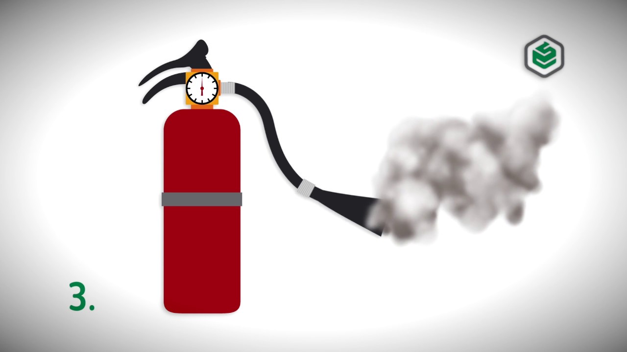 ¿Cómo accionar un extintor? - YouTube