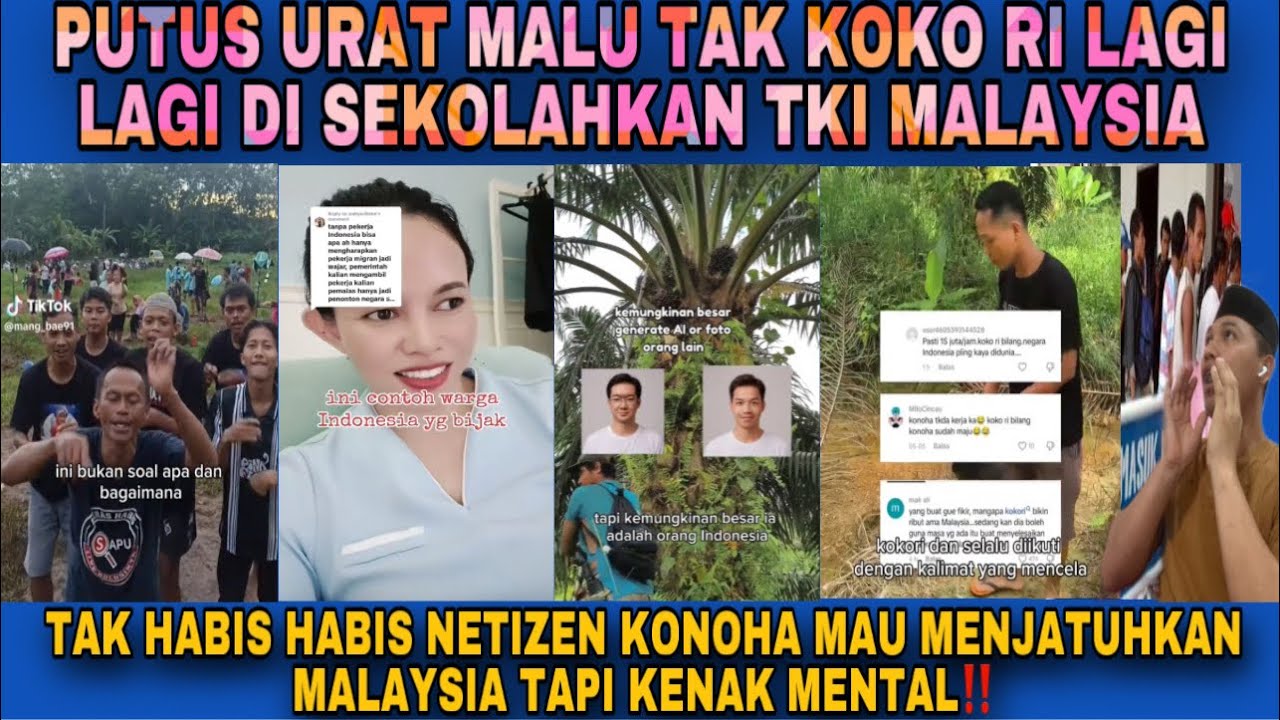 DI BIKIN MALU KOKO RI DI SEKOLAHKAN TKI DARI MALAYSIA ‼️ - YouTube