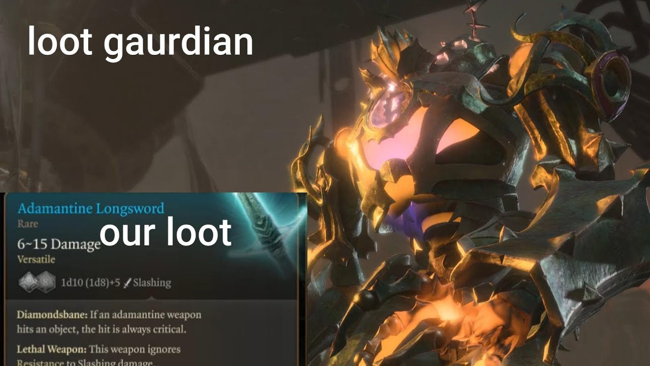 How I defeated Grym & forged the Adamantine sword | Baldur's Gate 3 ...