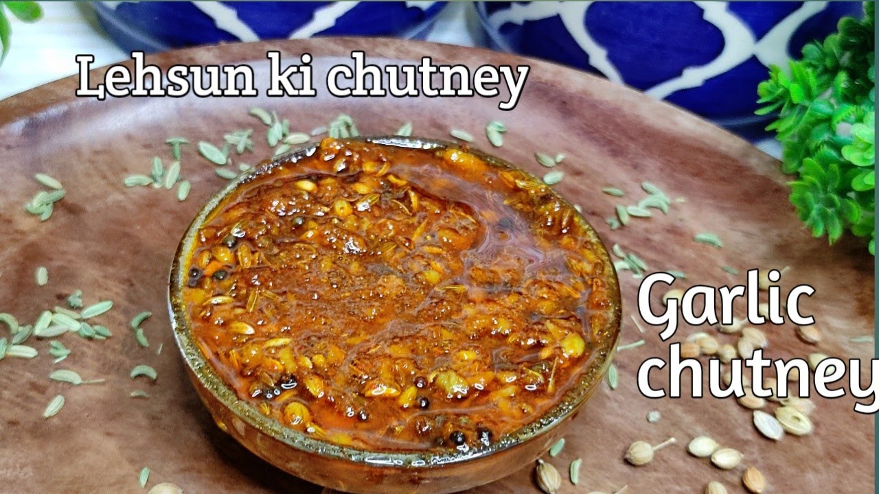 Lehsun Ki Chutney/Lehsun Ki Chutney Rajasthani/Garlic Chutney ...