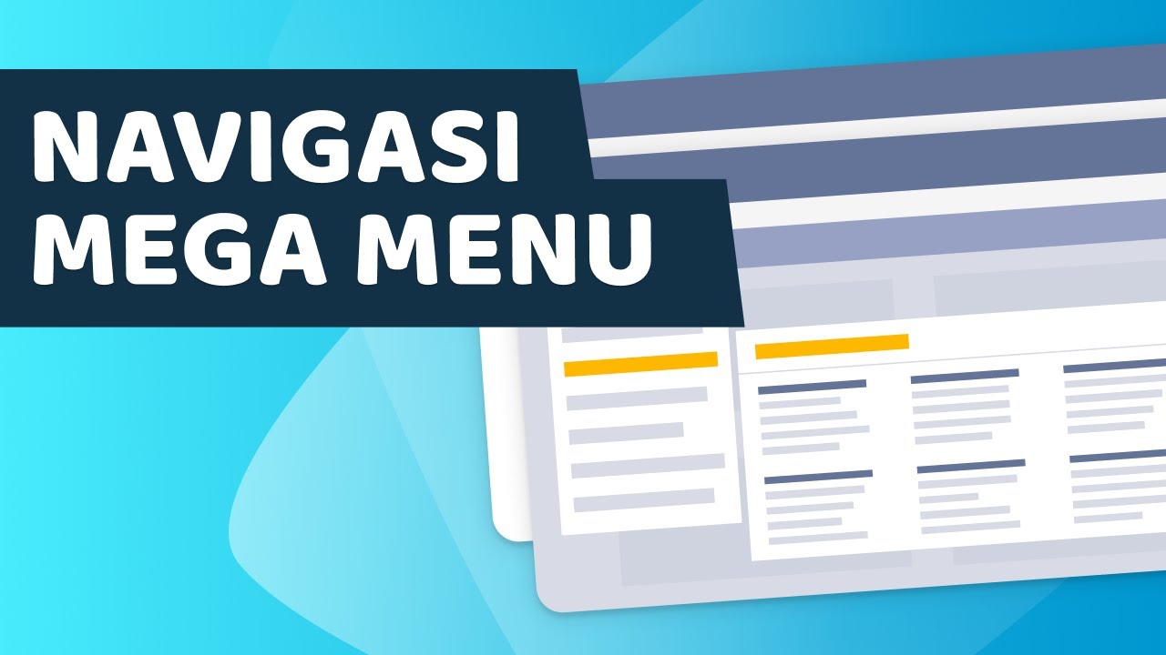 Navigasi Mega Menu untuk Website (Dropdown Navigation Menu) - UX Berdu ...