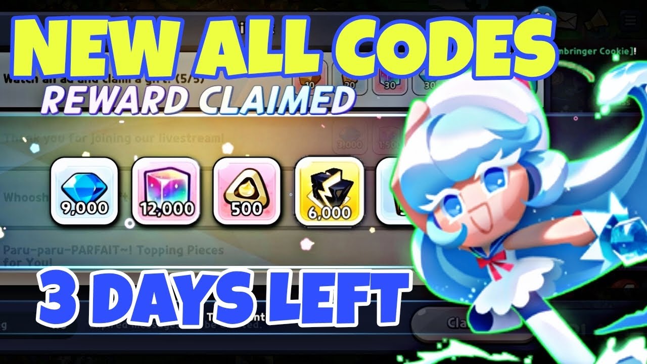 NEW COOKIE RUN KINGDOM CODES | COOKIE RUN KINGDOM | new crk code july 2025 - YouTube