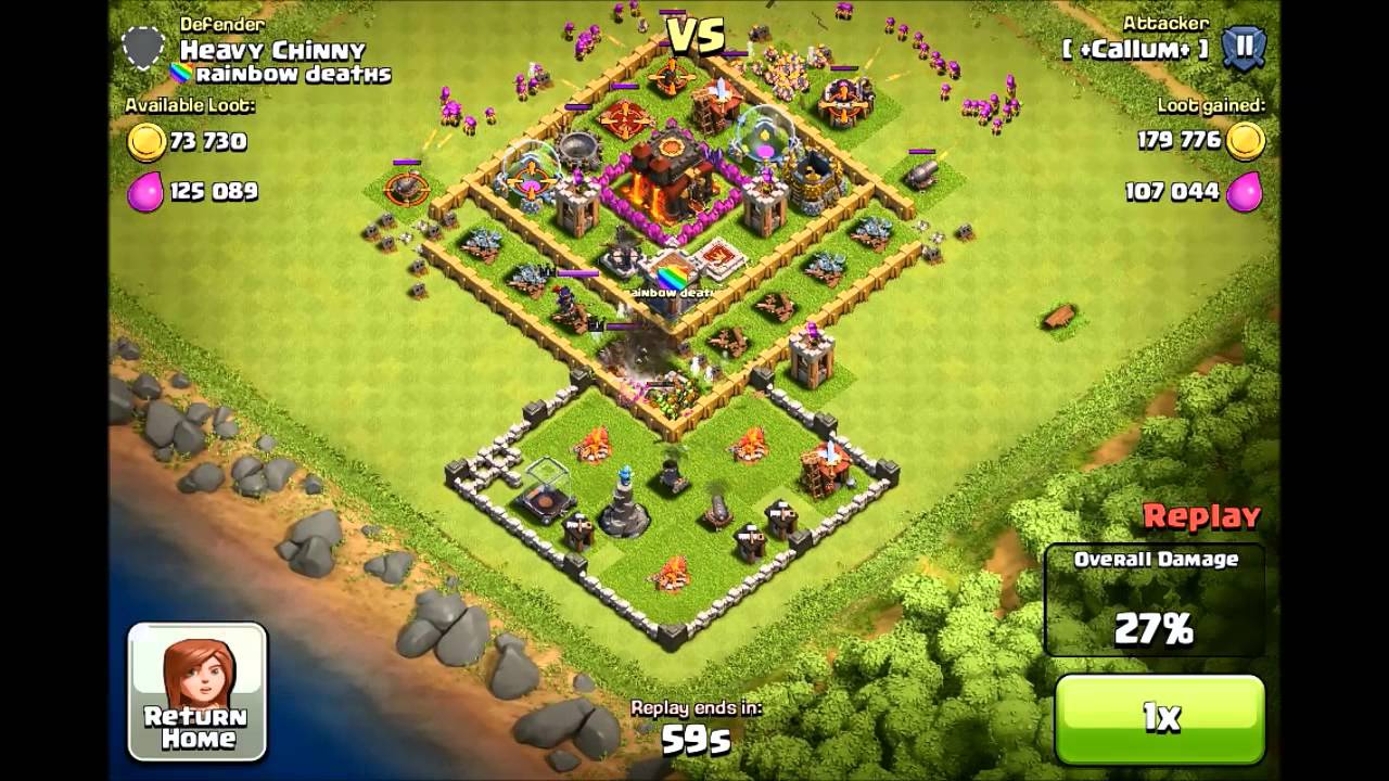 Clash of Clans - WORST base EVER! - YouTube