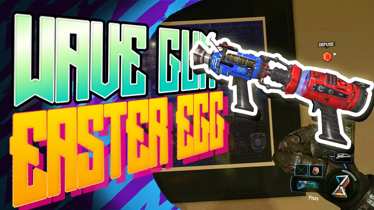 BLACK OPS 3: WAVE GUN EASTER EGG! - YouTube
