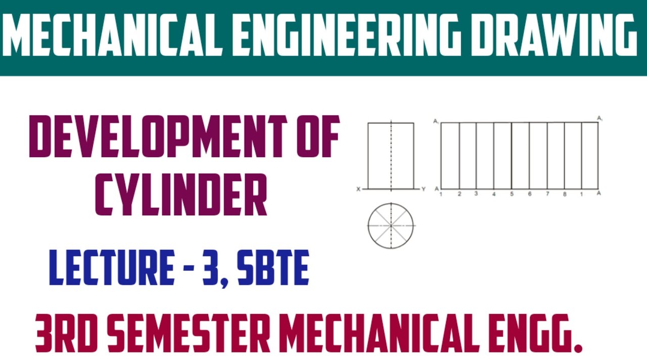 Development of Cylinder | Cylinder ka development kaise kare ...