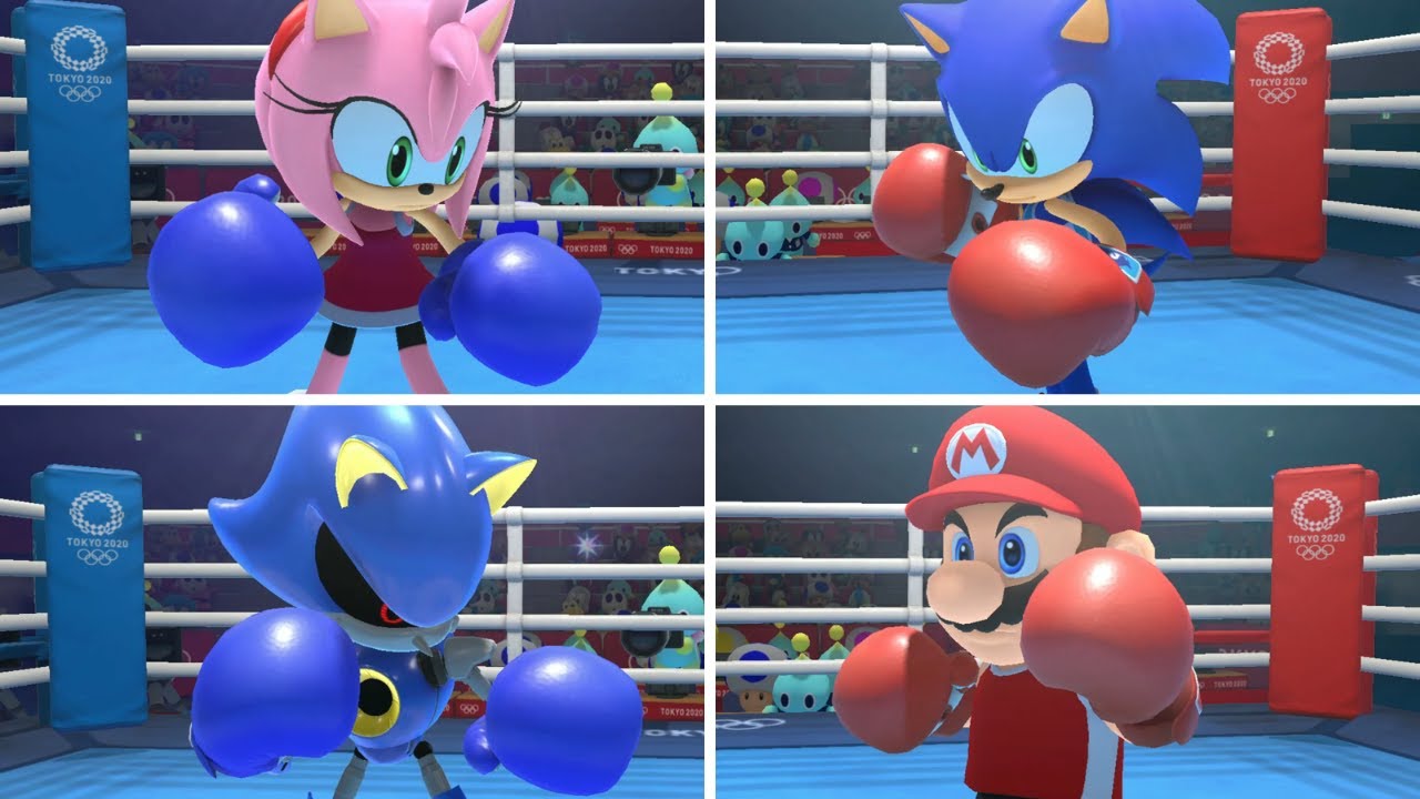 MARIO & SONIC AT THE OLYMPIC GAMES TOKYO 2020 Amy + Metal - Boxing ...