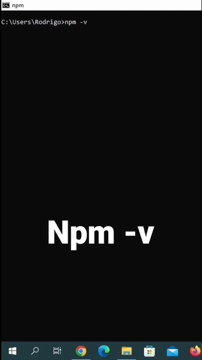 How to Check Npm Version! - YouTube