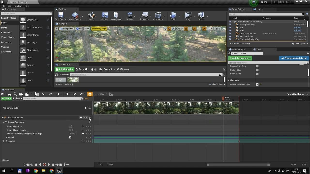 Как сделать простую Кат-Сцену (CutScene)! Unreal Engine 4 - YouTube