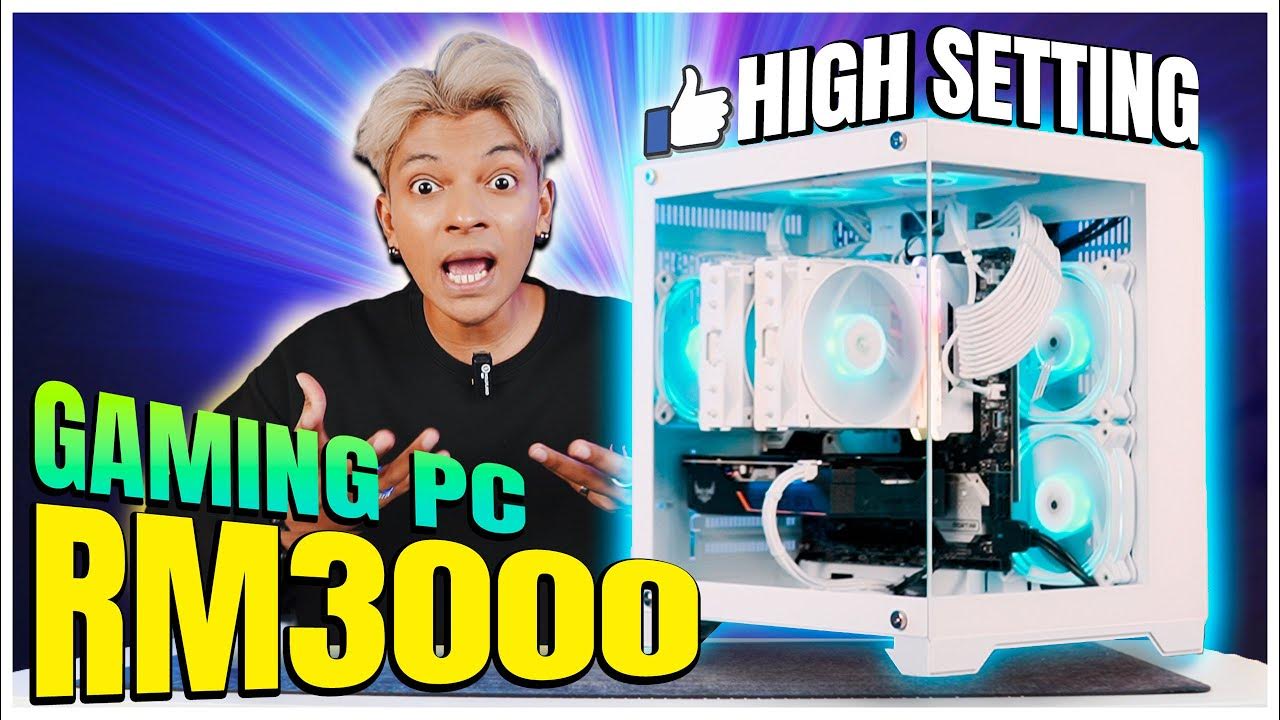 Budget RM3000 高顏值Ryzen 5 Gaming PC電競主機太香了!! (2023) 【豆斗科技】 - YouTube