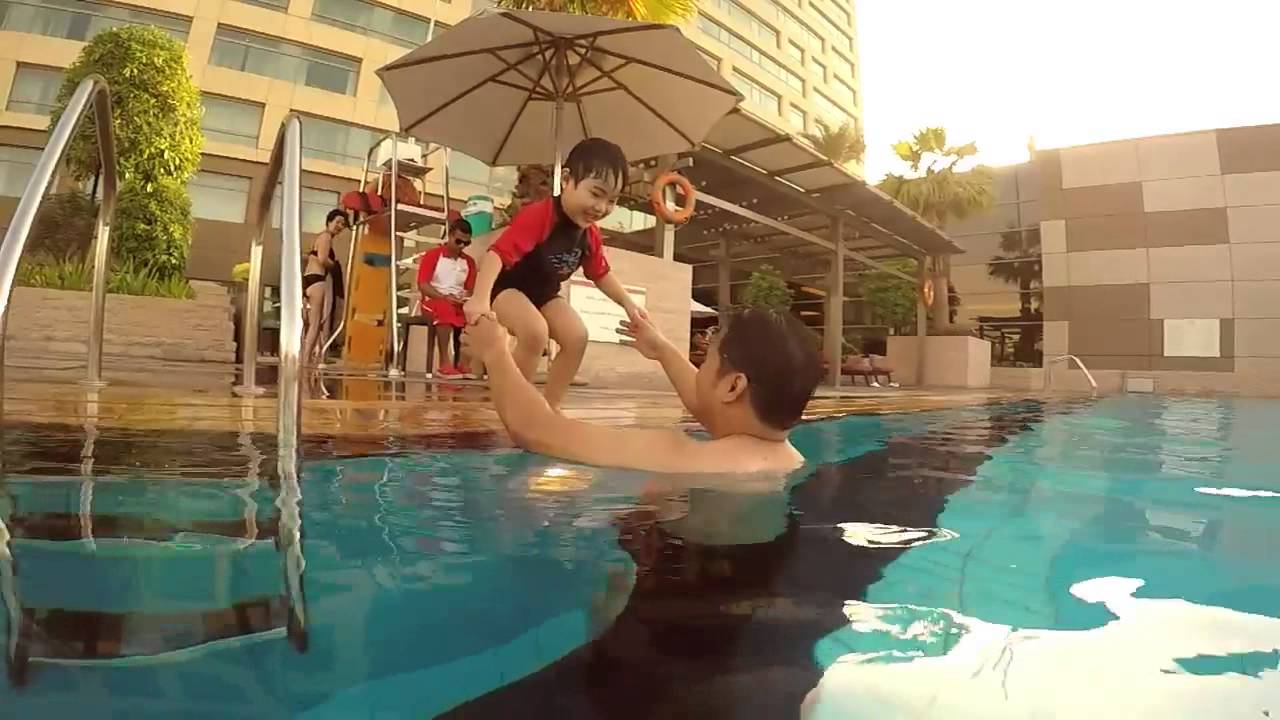 Swimming With Mom And Dad Youtube