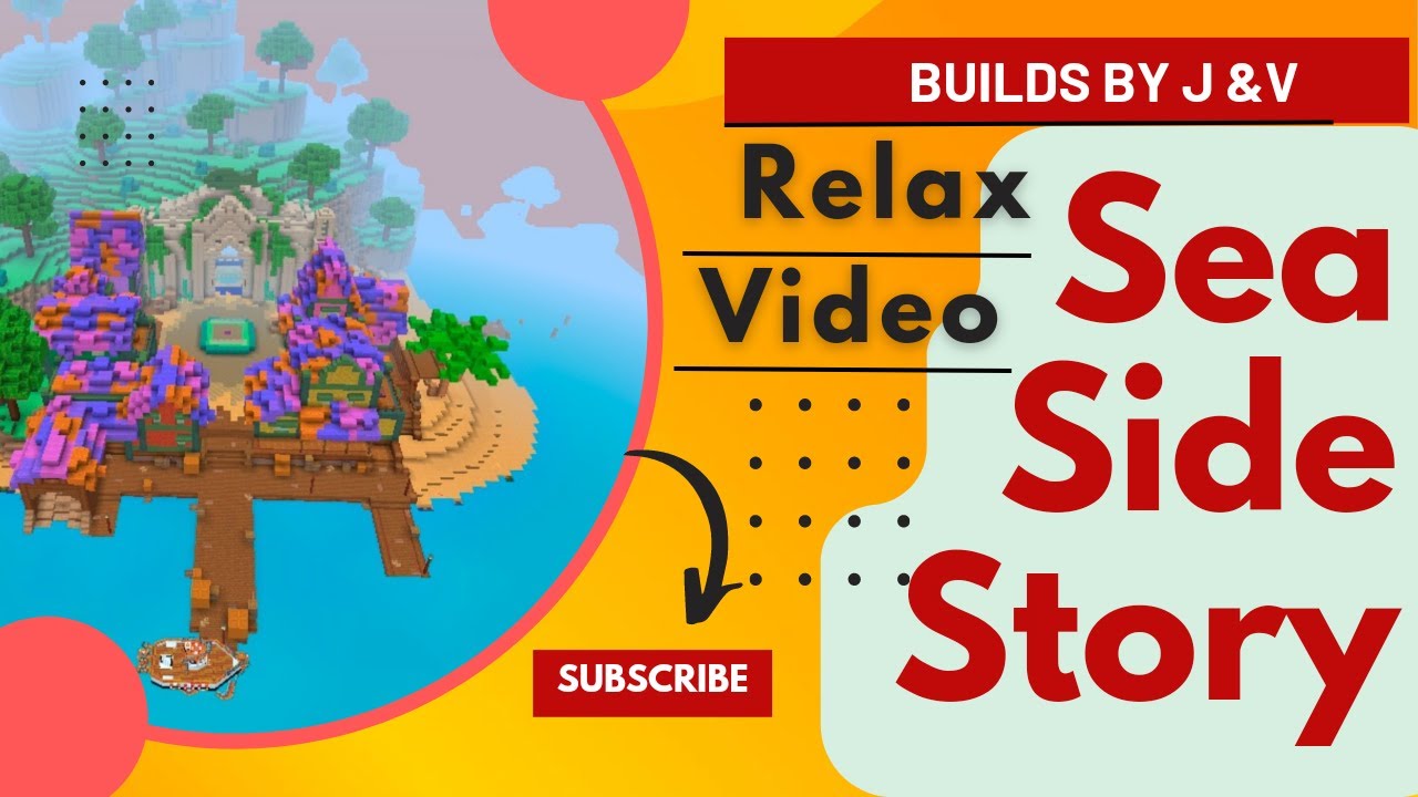 Seaside Story Minecraft Relax montage Video | Minecraft Relax montage ...