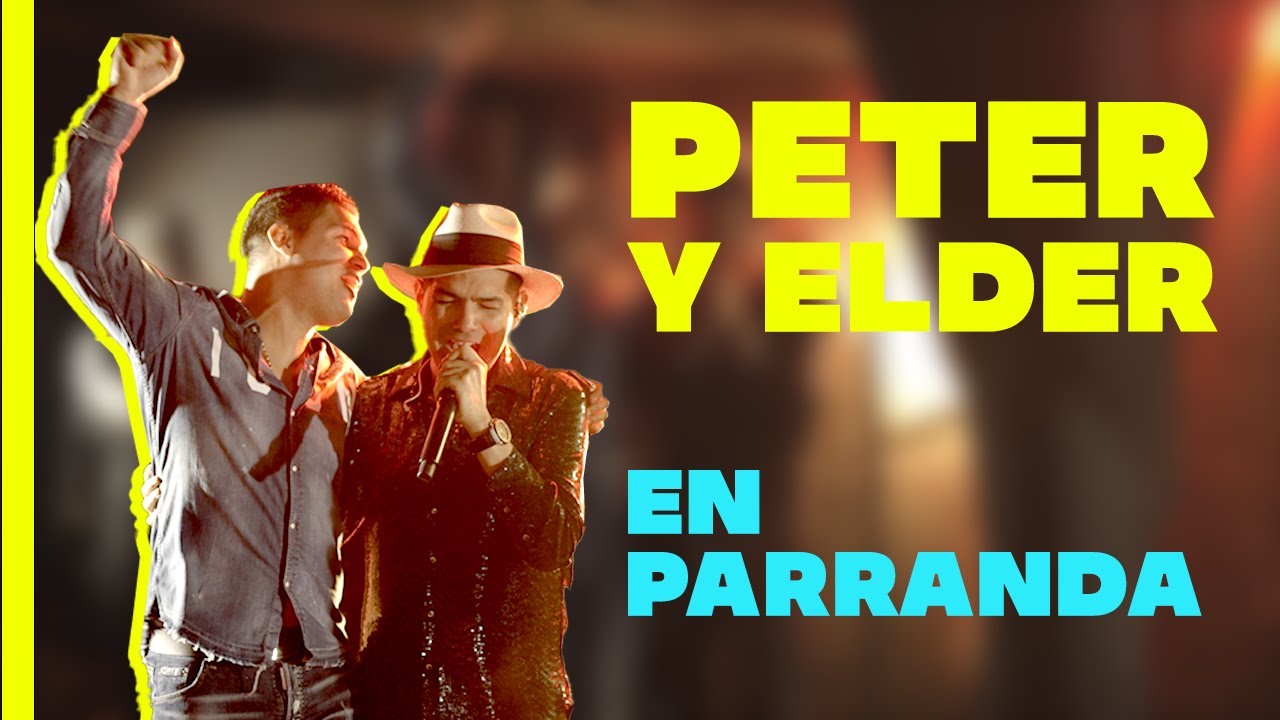 Peter Manjarres Y Elder Dayan, Parranda Vallenata - YouTube