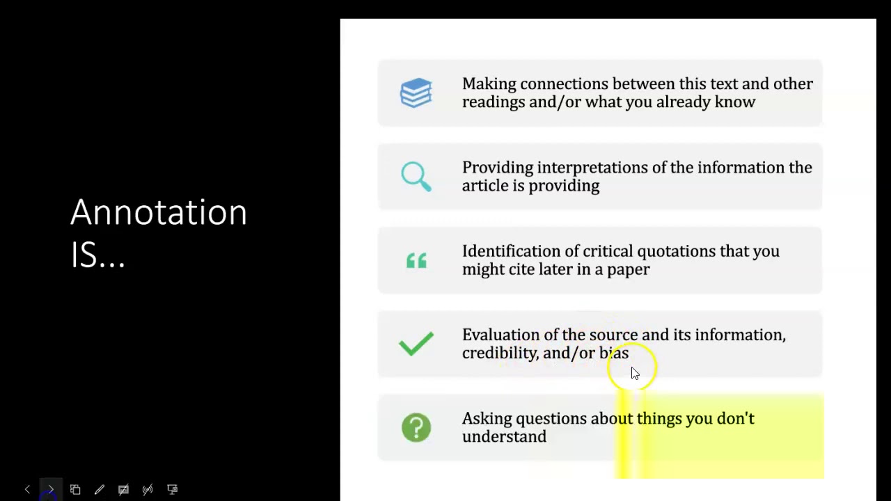 AP Seminar Annotation Expectations - YouTube