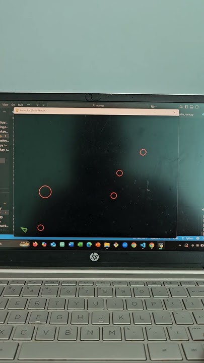 python pygame asteroid collection fixed. #python #pygame #Code #coding - YouTube